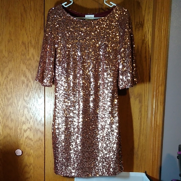 Allie Rose | Dresses | Allie Rose Brand Sequin Dress Size M | Poshmark